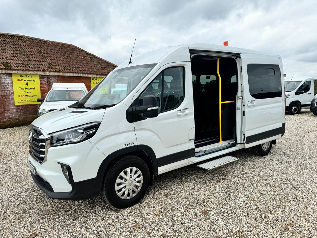 New MAXUS DELIVER 9 MINI BUS 12 SEATER 2.0 D20 FWD LUX L3 H2 Euro 6 (s ...