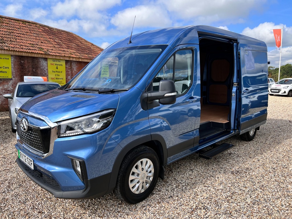 New MAXUS EDELIVER9 72kWh Auto FWD L3 H2 5dr, Ocean Blue, 0.0, Panel ...