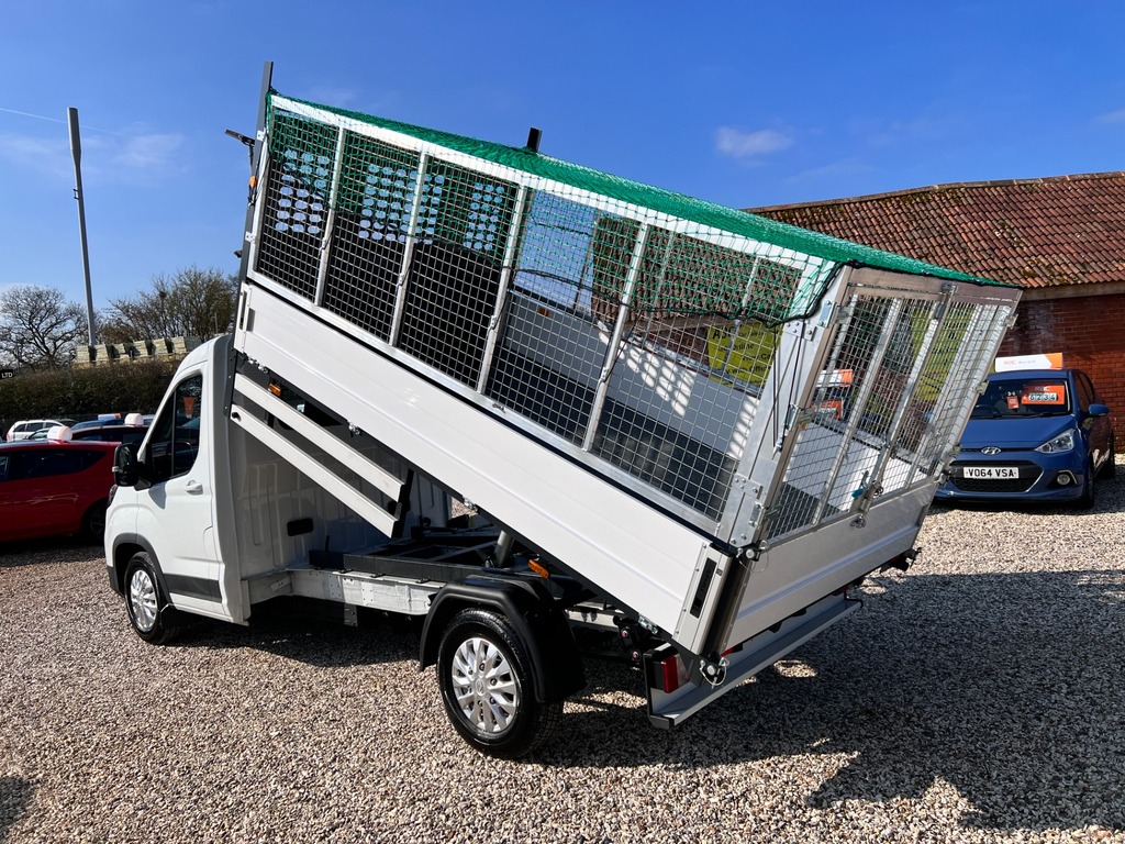 New MAXUS EDELIVER9 65kWh ev L3 2dr Cage Tipper, WHITE, 0.0, Tipper ...