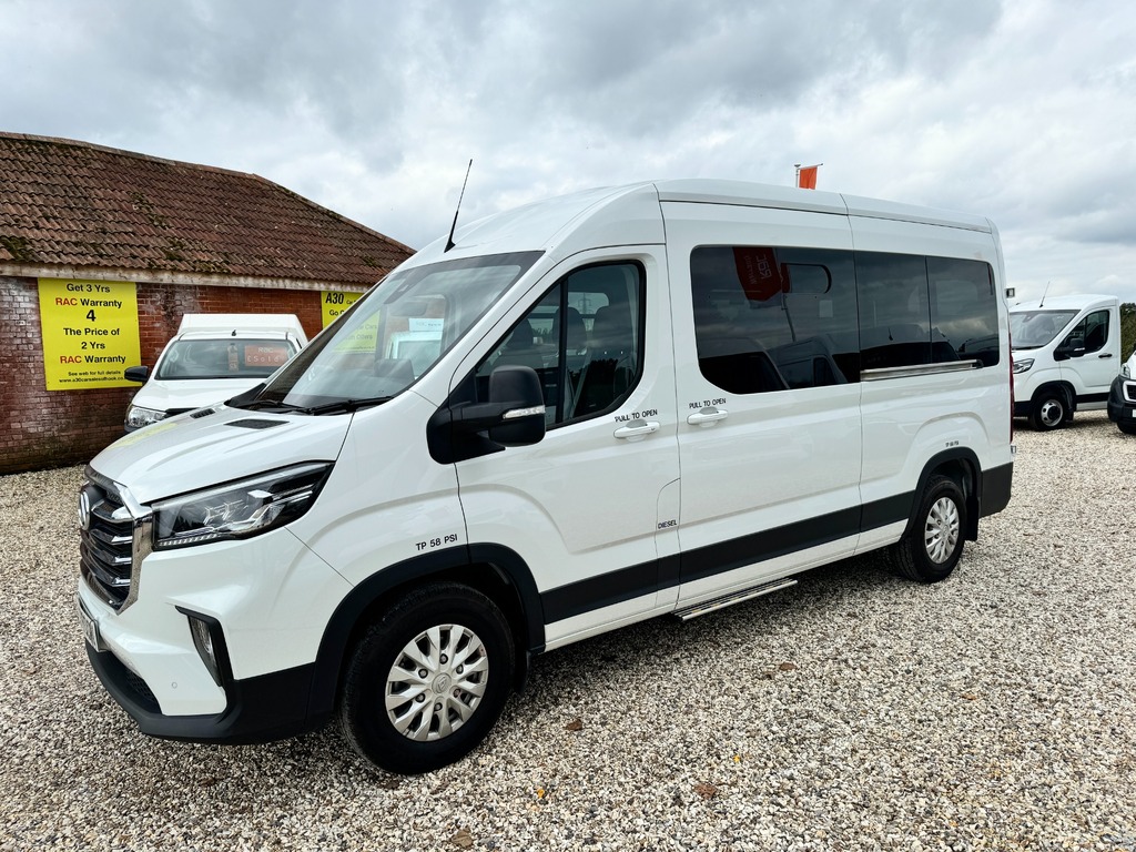 New MAXUS DELIVER 9 MINI BUS 12 SEATER 2.0 D20 FWD LUX L3 H2 Euro 6 (s ...