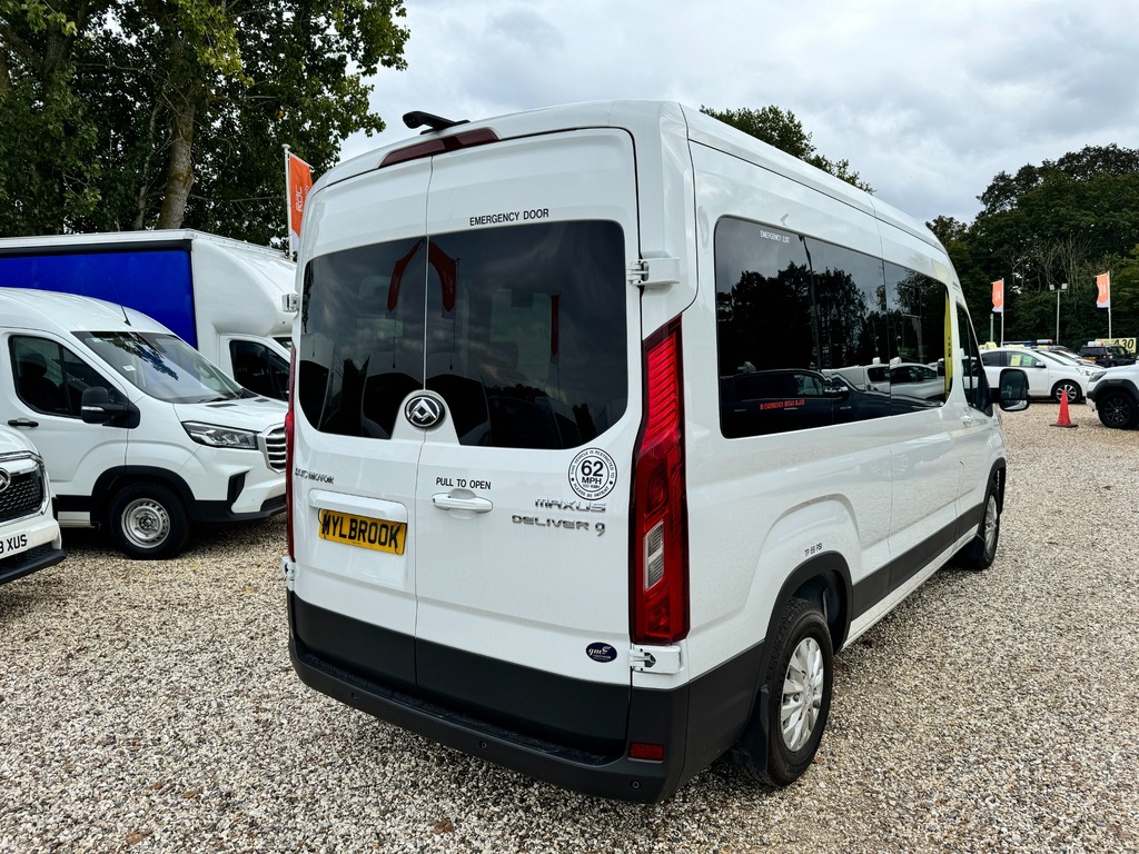 New MAXUS DELIVER 9 MINI BUS 12 SEATER 2.0 D20 FWD LUX L3 H2 Euro 6 (s ...