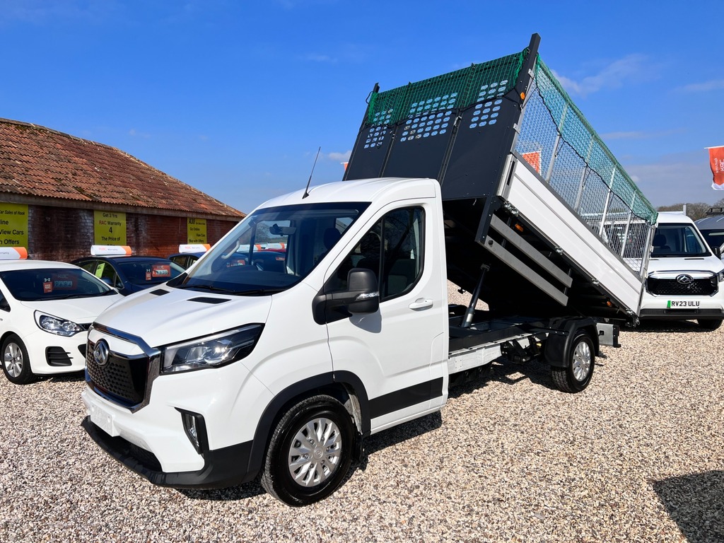 New MAXUS EDELIVER9 65kWh Auto FWD L3 2dr Cage Tipper, , 0.0, Tipper ...